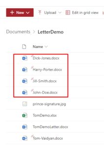 Microsoft Word Mail Merge via Power Automate – Tom Vaidyan