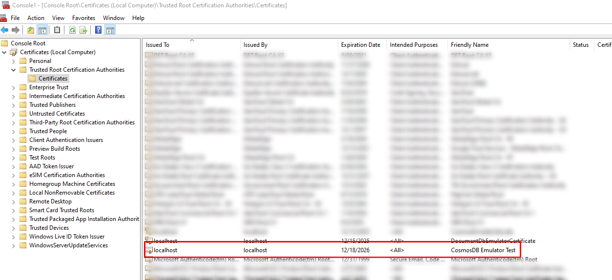Run Azure Cosmos Db Emulator In Docker On Windows In A Linux Container Tom Vaidyan