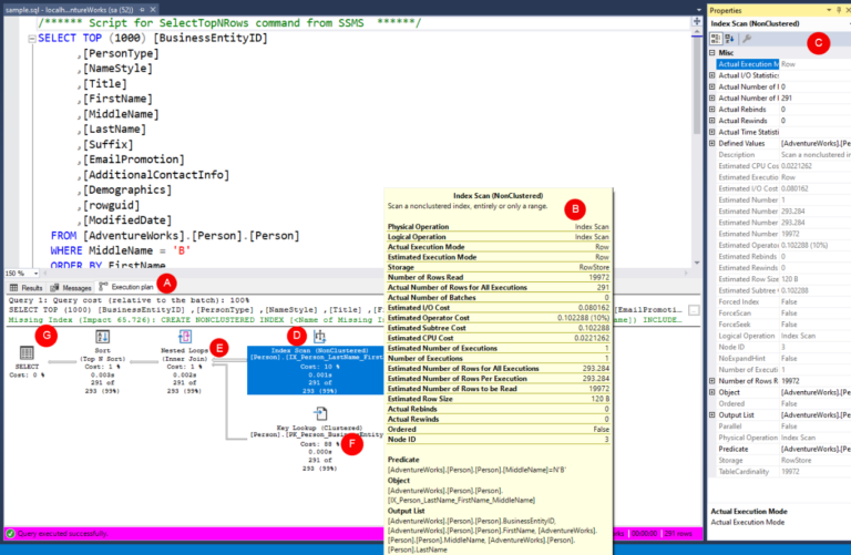 View a SQL Query’s Execution Plan in SQL Server Management Studio – Tom ...