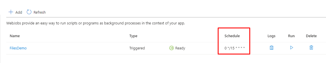 Create Your First WebJob in Azure App Service – Tom Vaidyan